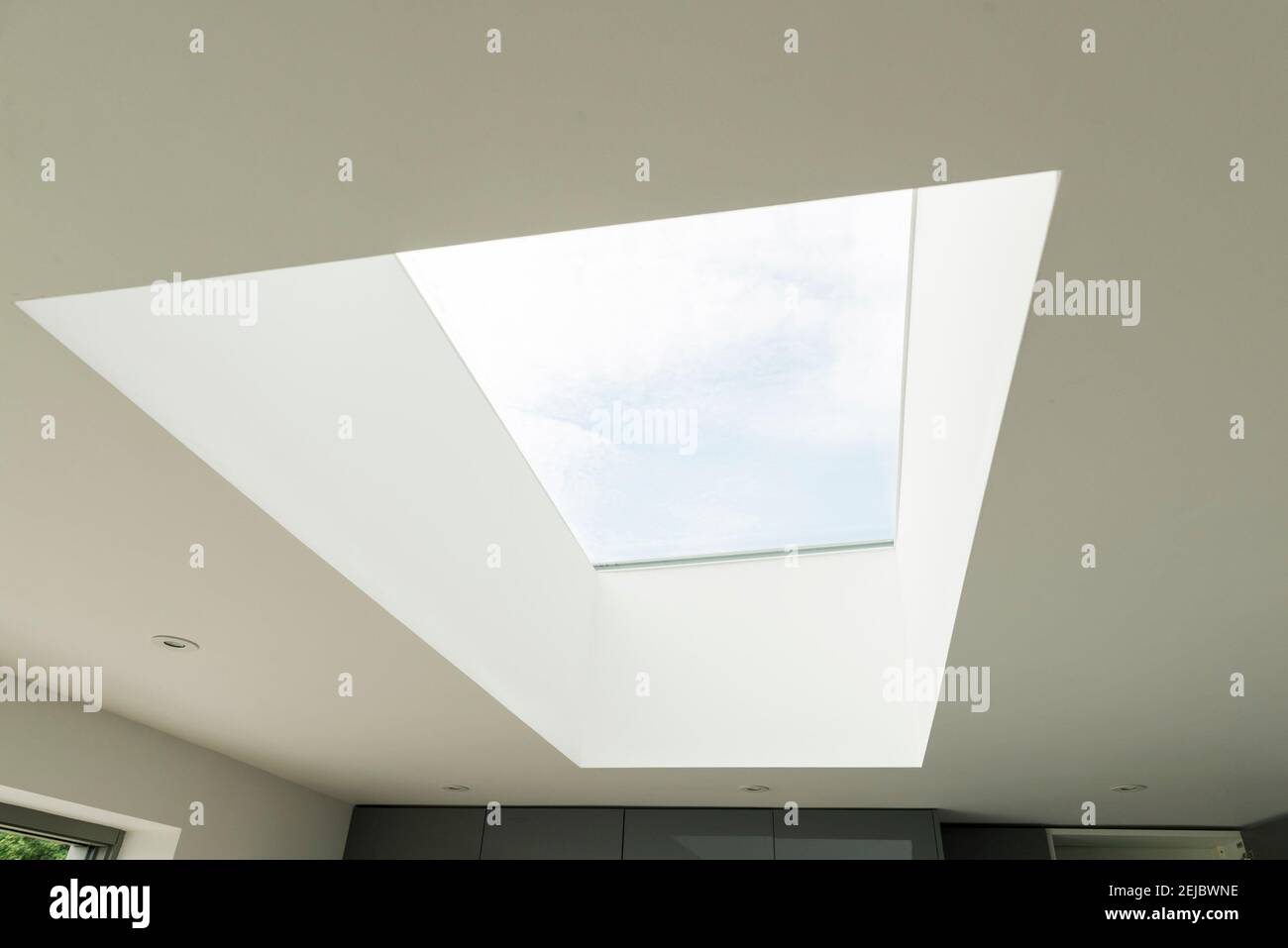 An example of a bright sky like / roof light / ceiling light in a ...