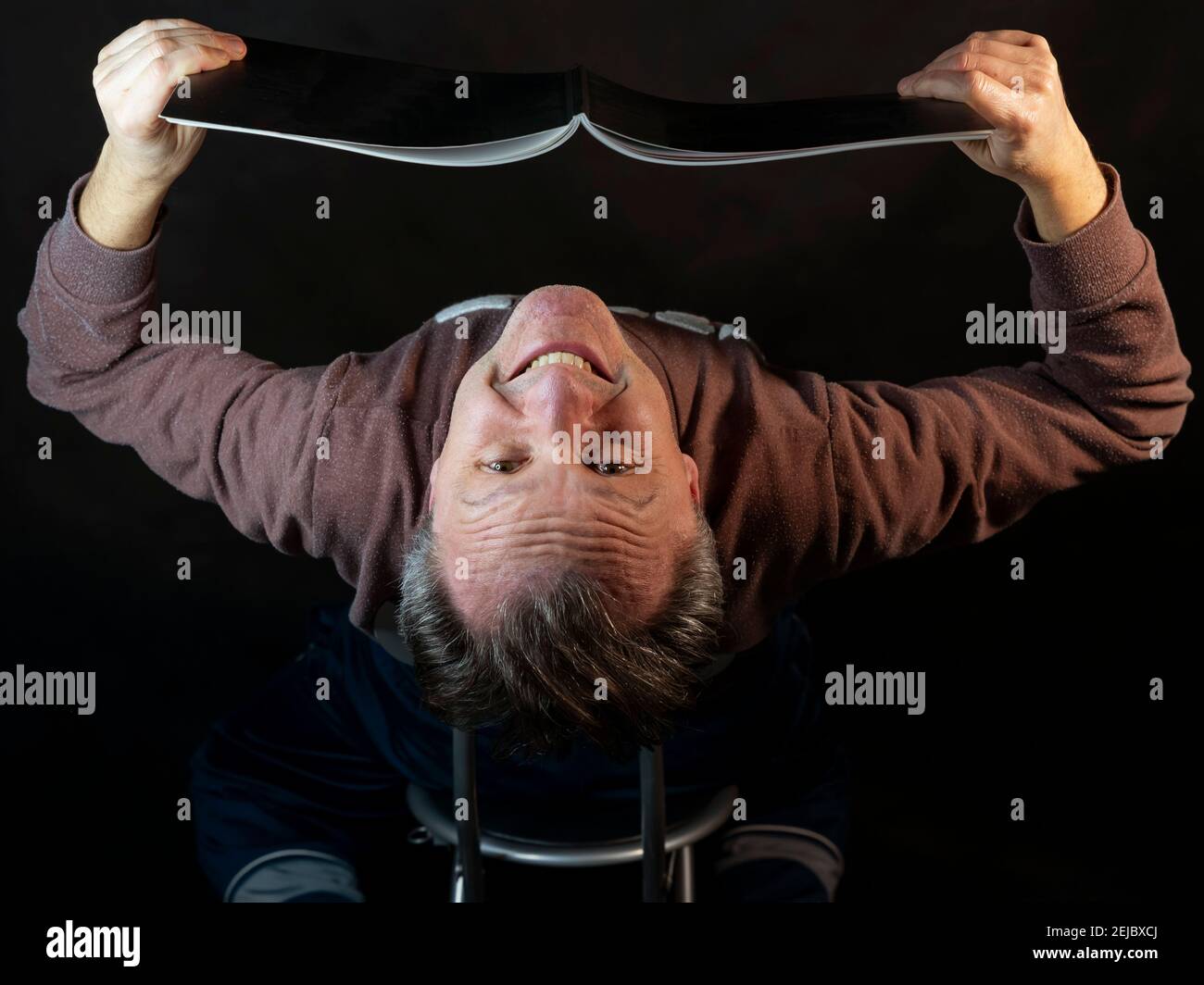Upside down smile hi-res stock photography and images - Alamy