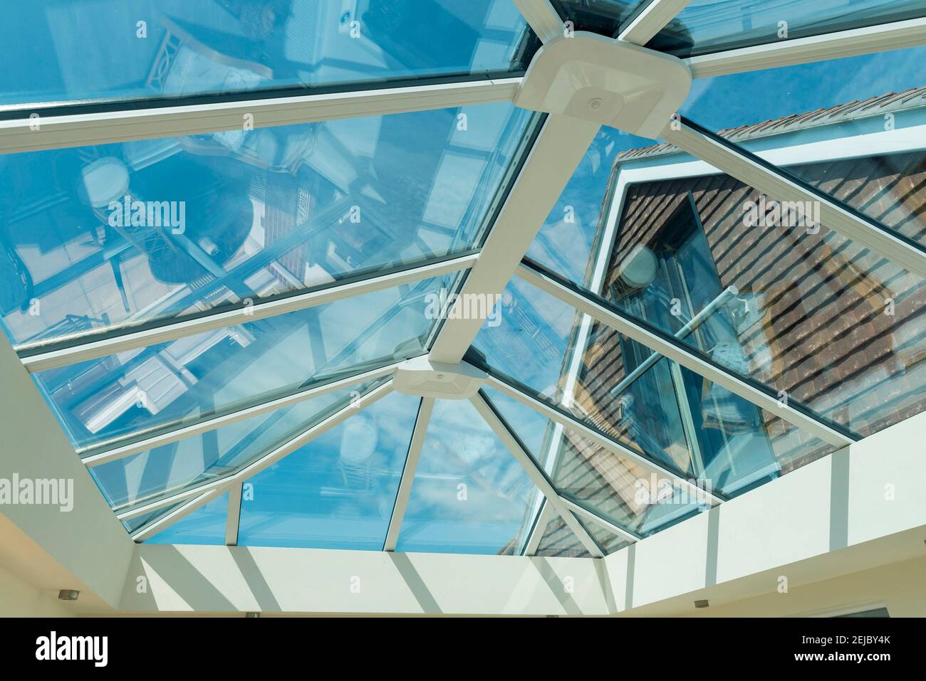 Photos of a modern and stylish double glazed conservatory on a ...