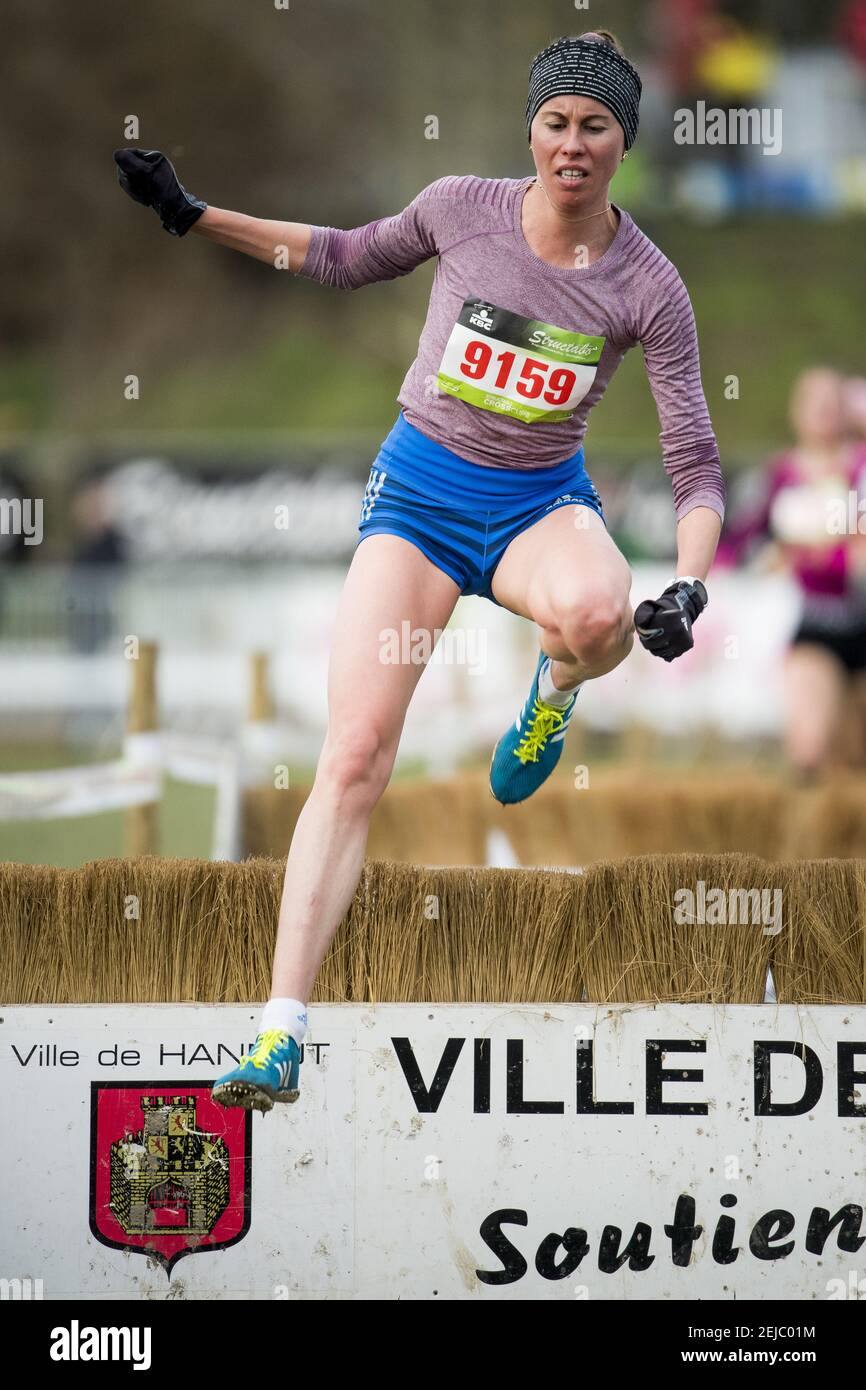 Roxana Birka pictured in action during the women's race at the fourth ...