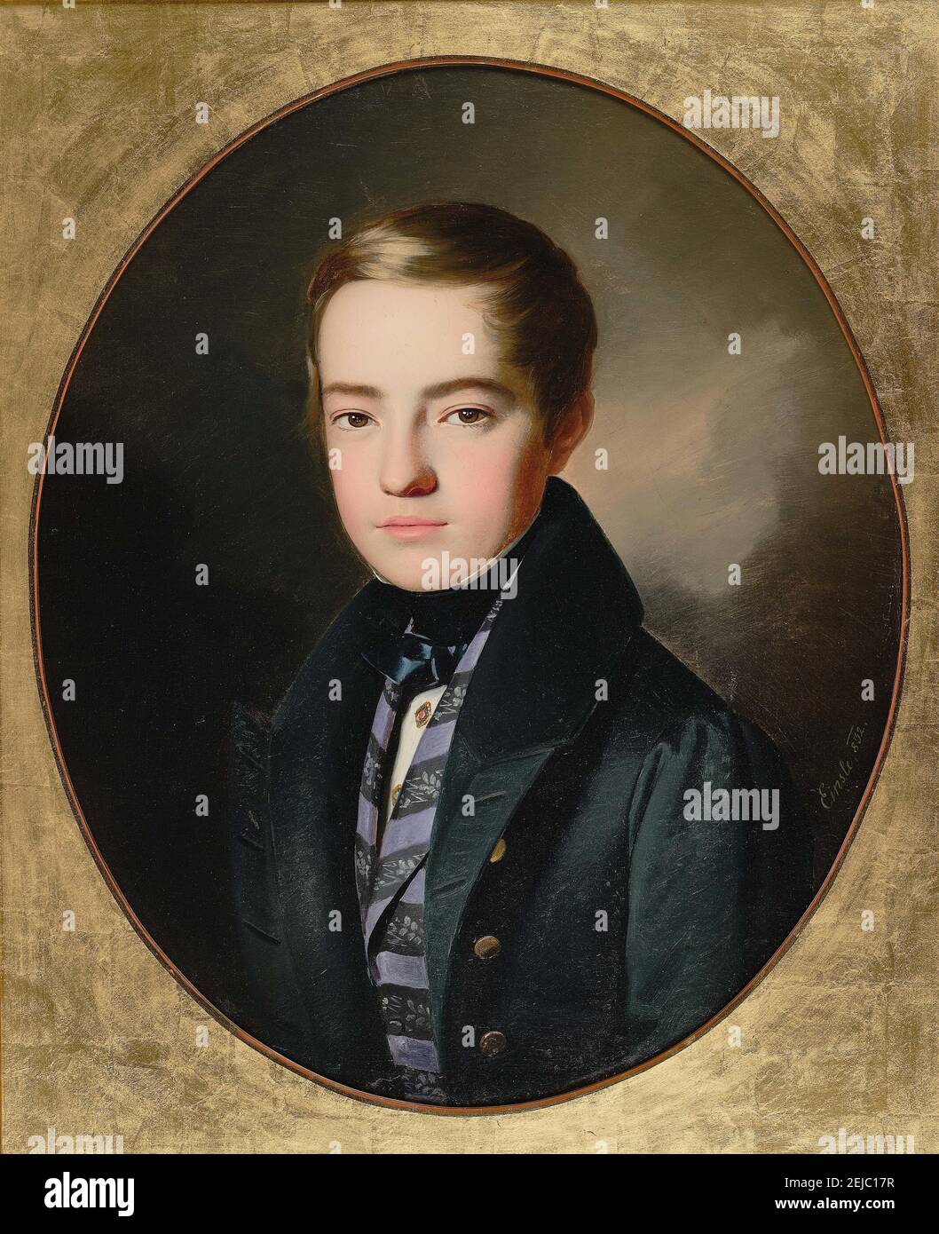 Archduke Stephen Francis Victor (1817-1867), at the age of 15. Museum ...