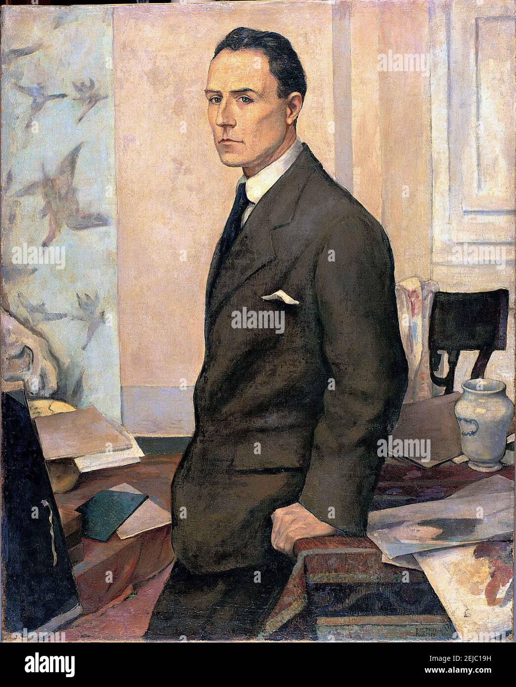 Portrait of Matteo Marangoni. Museum: © Wolfsoniana. Author: BACCIO ...