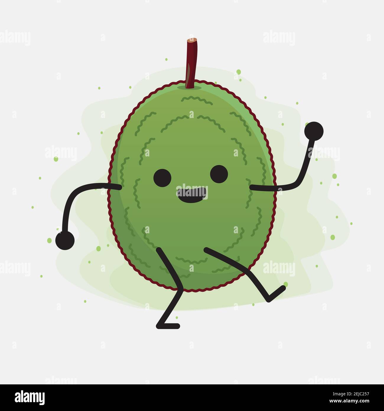 Jackfruit leaf Stock Vector Images - Alamy