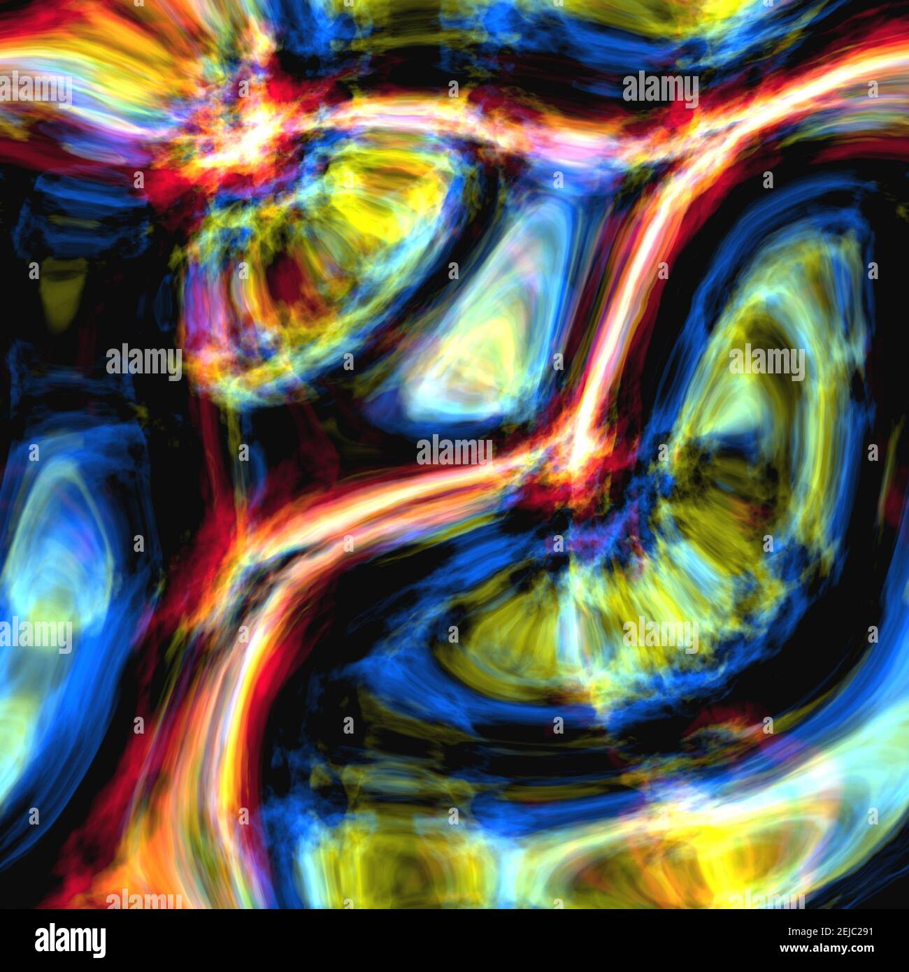 Artwork of different light diffraction in various broken glass ...
