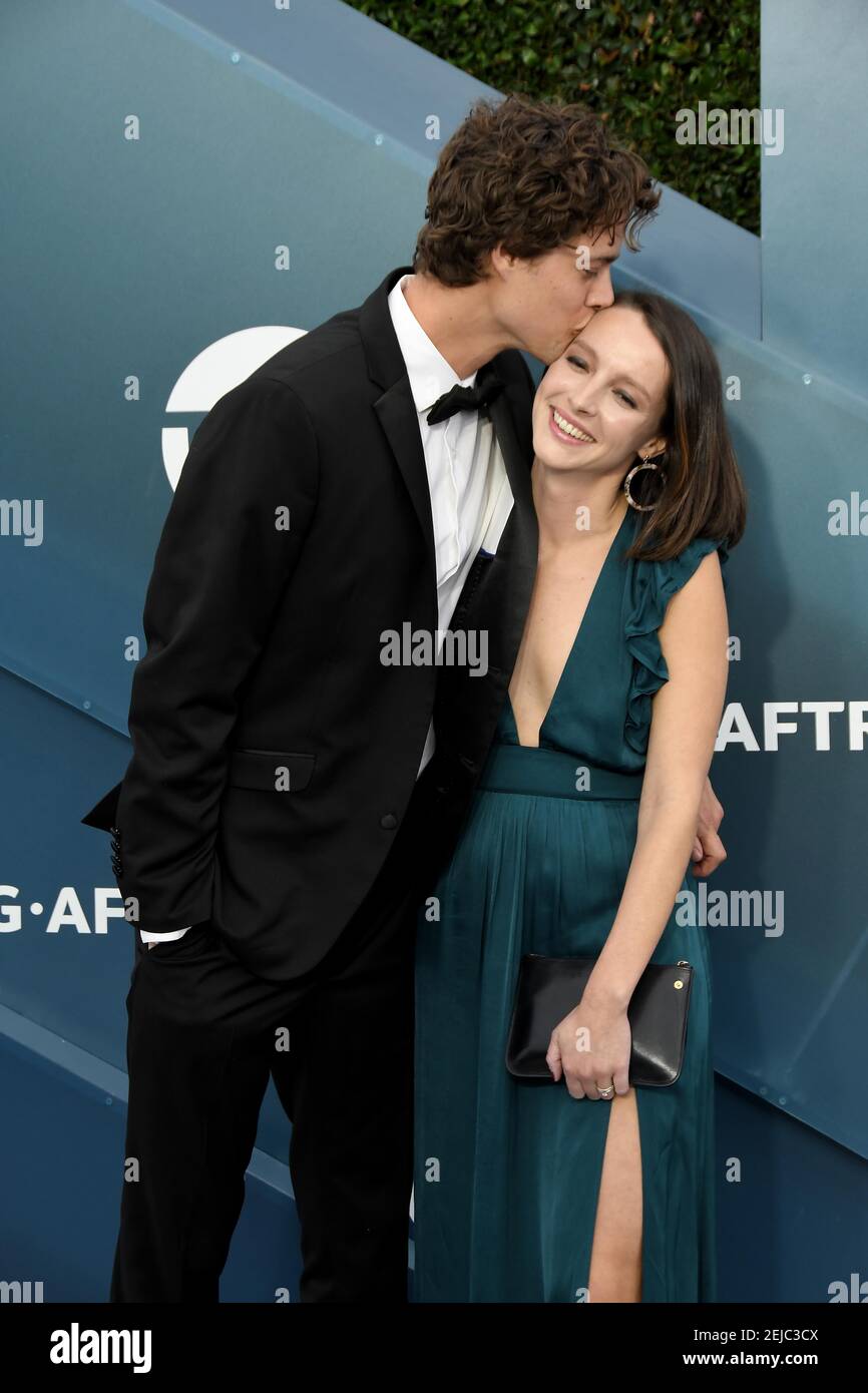Douglas Smith arrives for the 26th Annual Screen Actors Guild Awards at ...