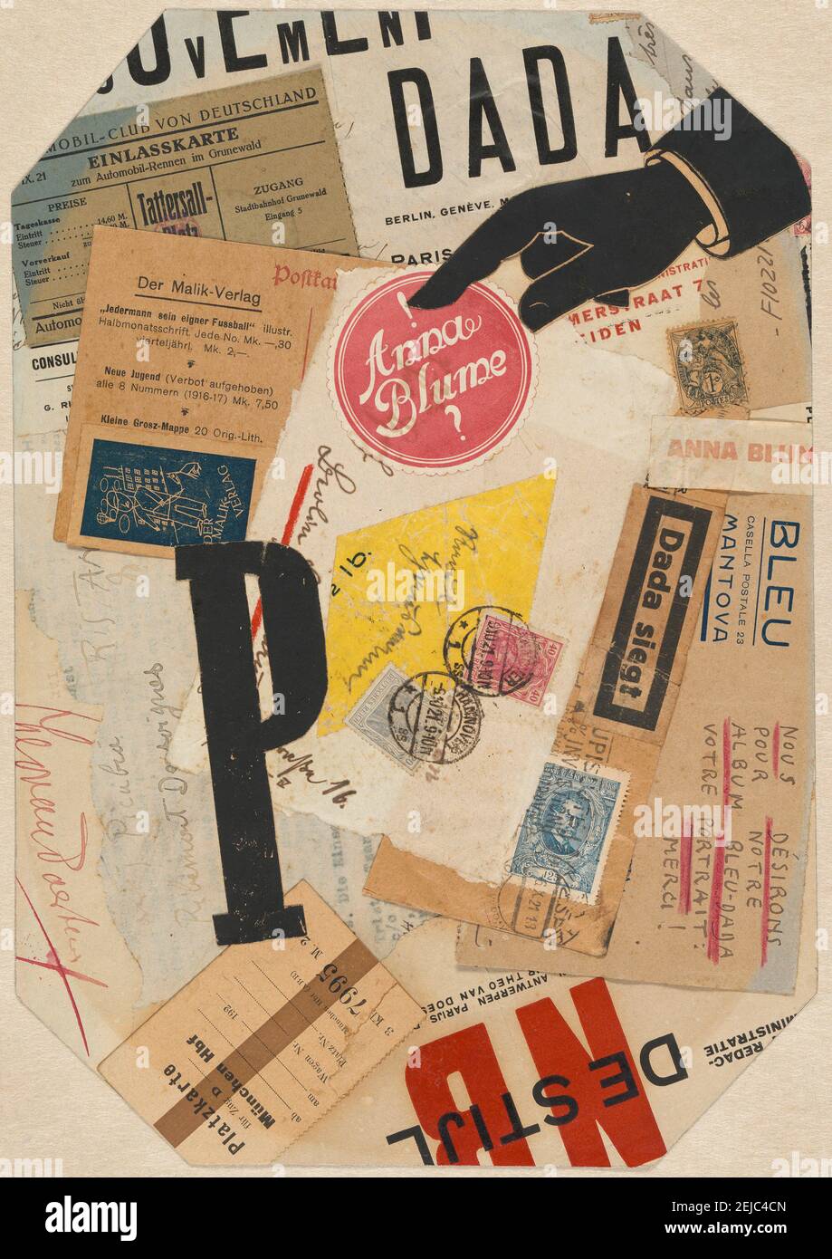 Hausmann dada hi-res stock photography and images - Alamy