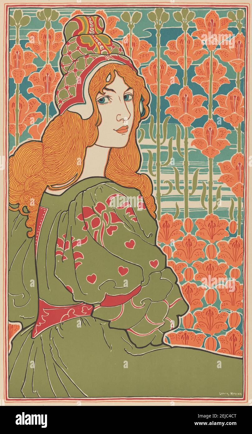 Jane. Museum: PRIVATE COLLECTION. Author: Louis John Rhead Stock Photo ...