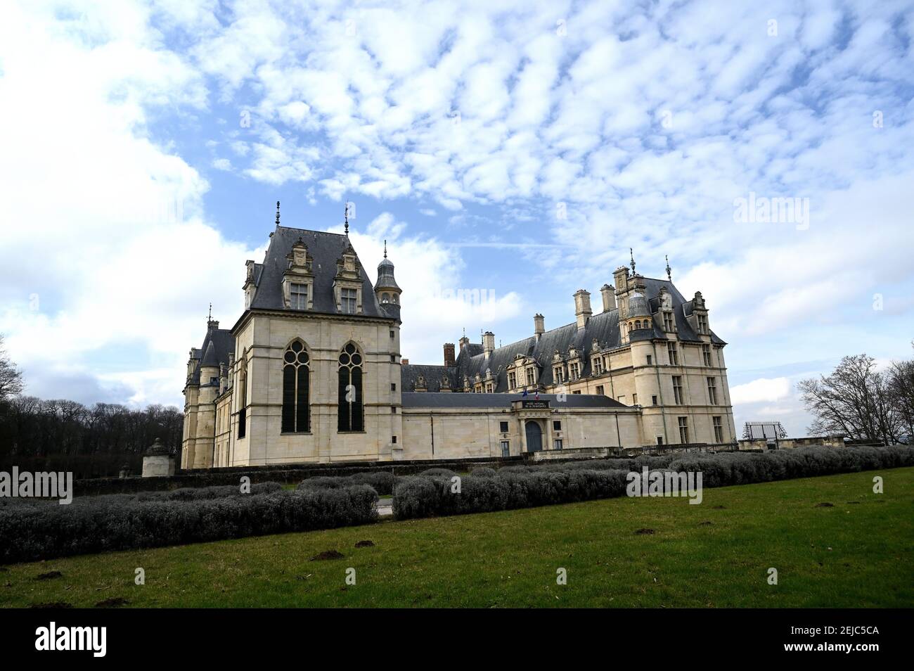 Castle of Ecouen. National Museum of the Renaissance Stock Photo - Alamy