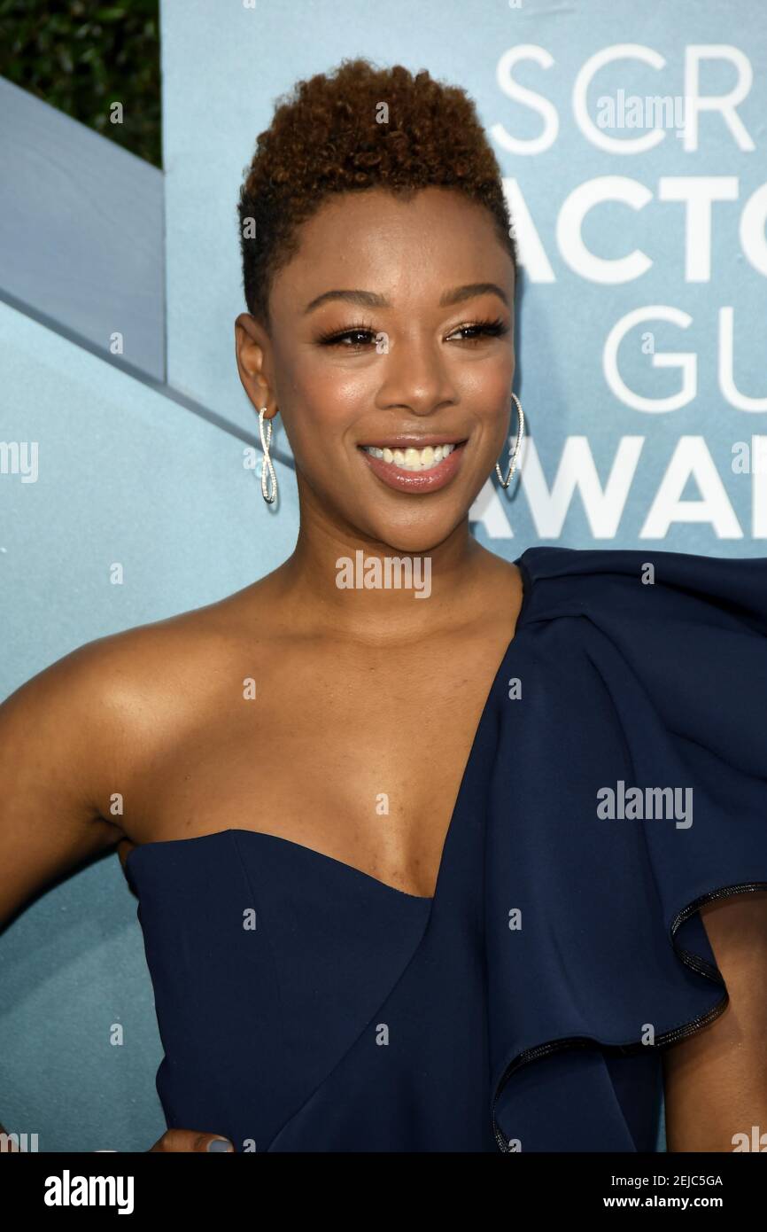 Samira Wiley arrives for the 26th Annual Screen ActorsÂ Guild Awards at ...