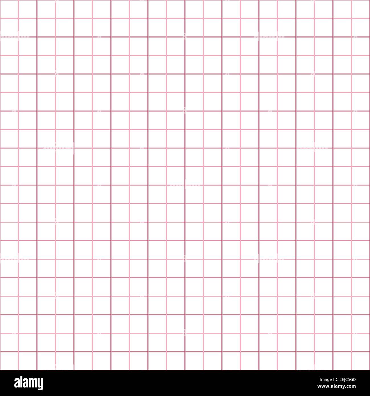 Grid paper. Abstract squared background with pink graph. Geometric ...