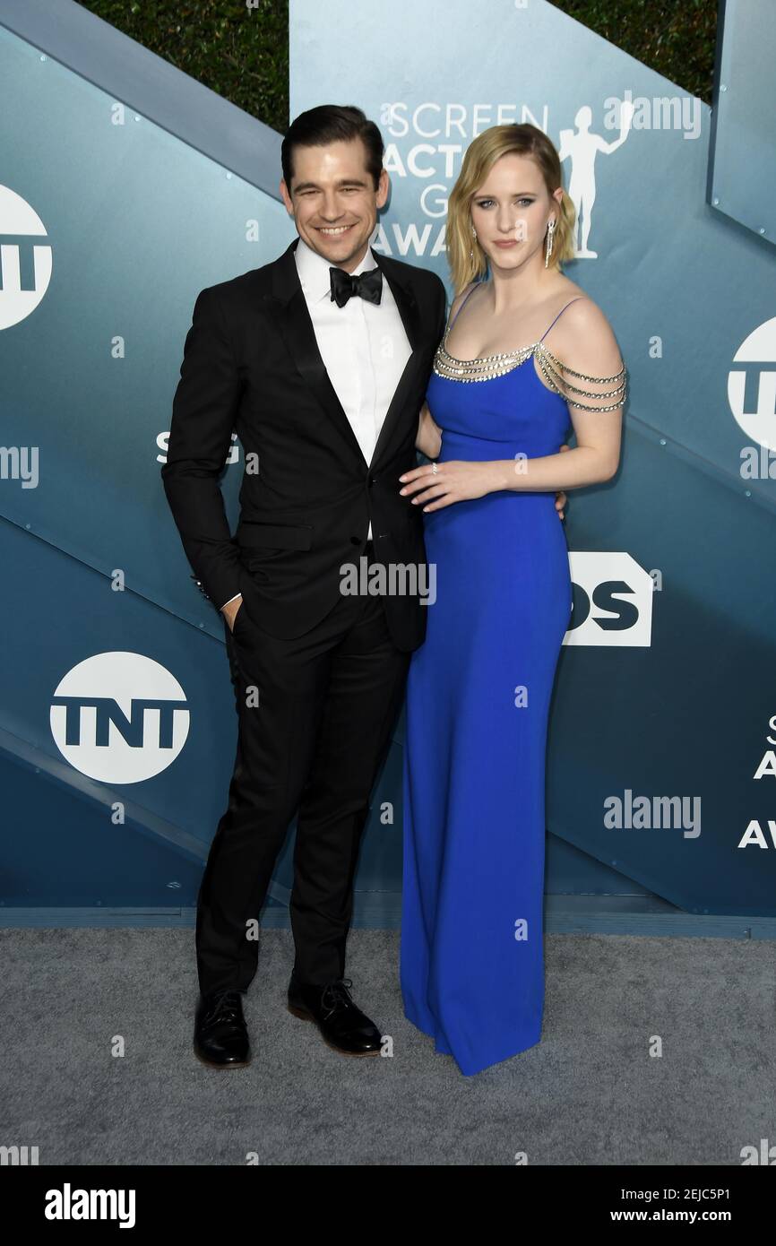 Jason Ralph and Rachel Brosnahan arrives for the 26th Annual Screen ...