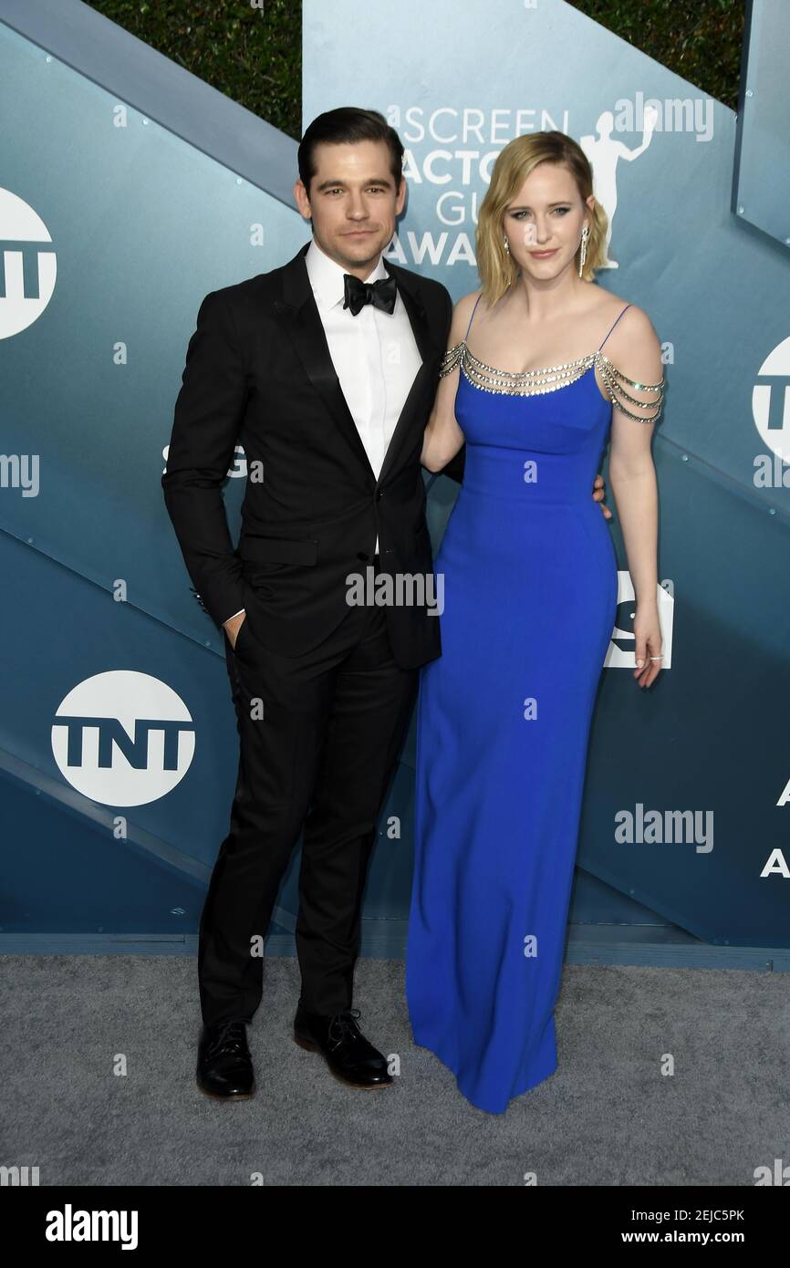 Jason Ralph and Rachel Brosnahan arrives for the 26th Annual Screen ...