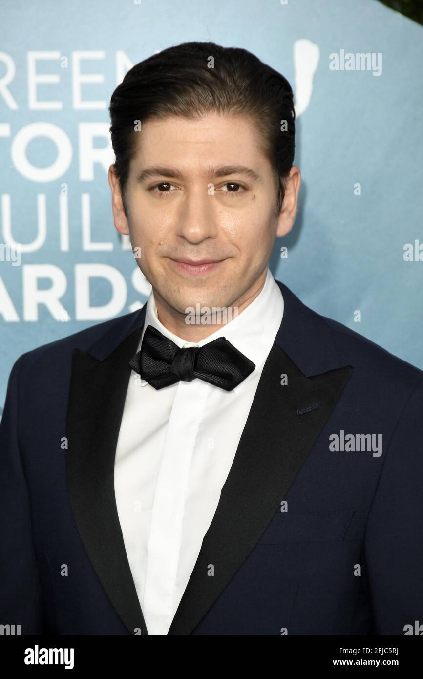 Michael Zegen arrives for the 26th Annual Screen ActorsÂ Guild Awards ...