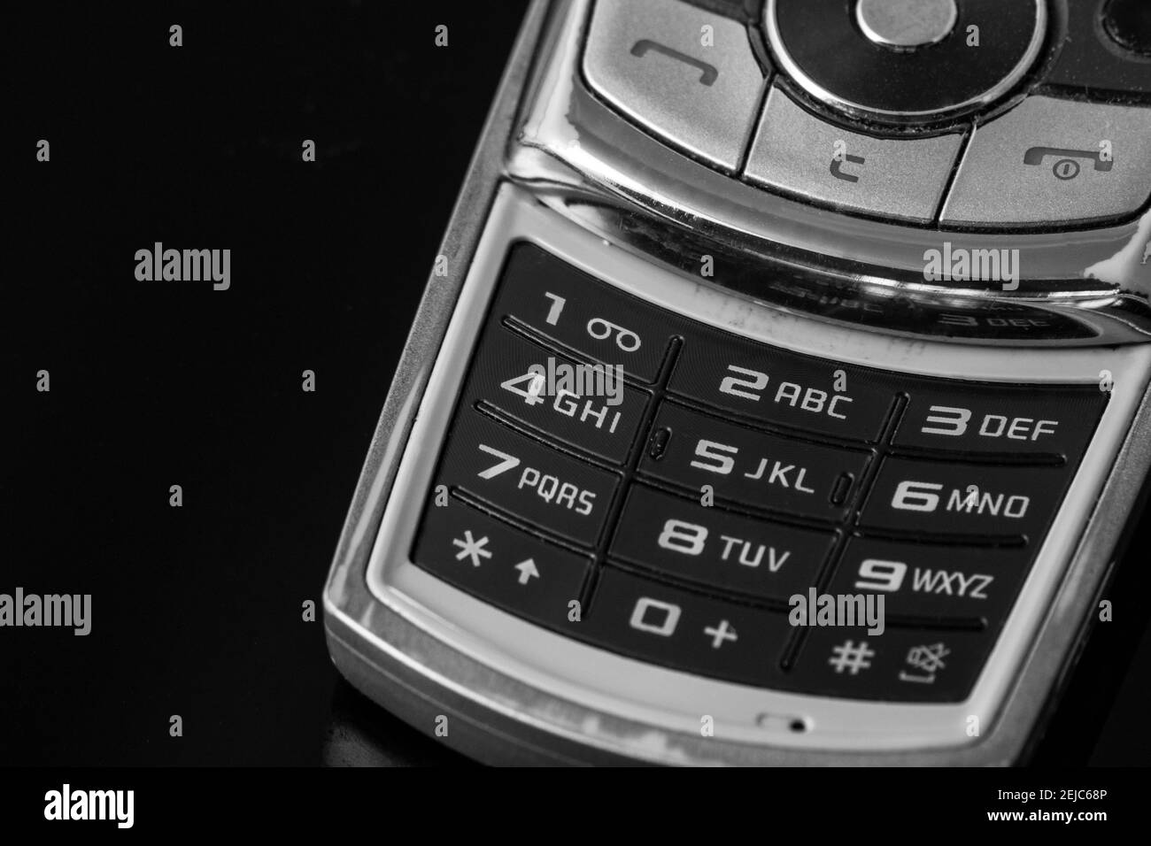 old cell phone numeric keyboard Stock Photo - Alamy