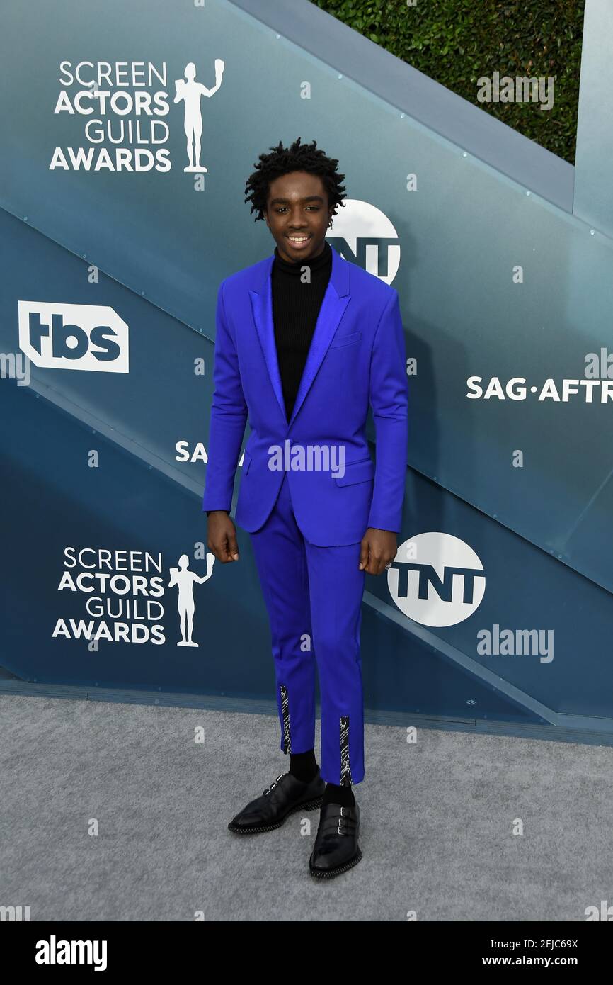Caleb McLaughlin arrives for the 26th Annual Screen ActorsÂ Guild ...
