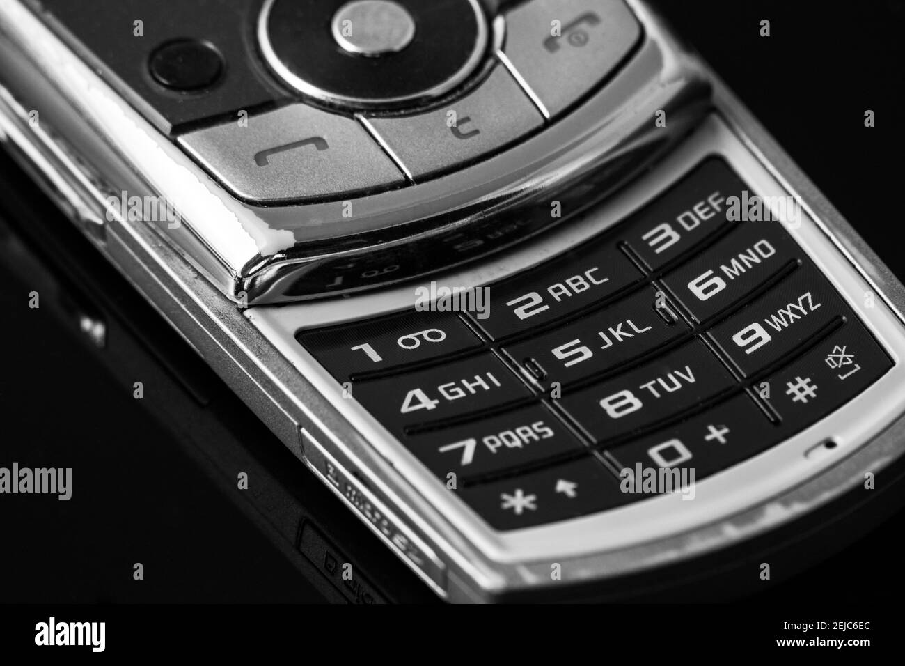 old cell phone numeric keyboard Stock Photo - Alamy
