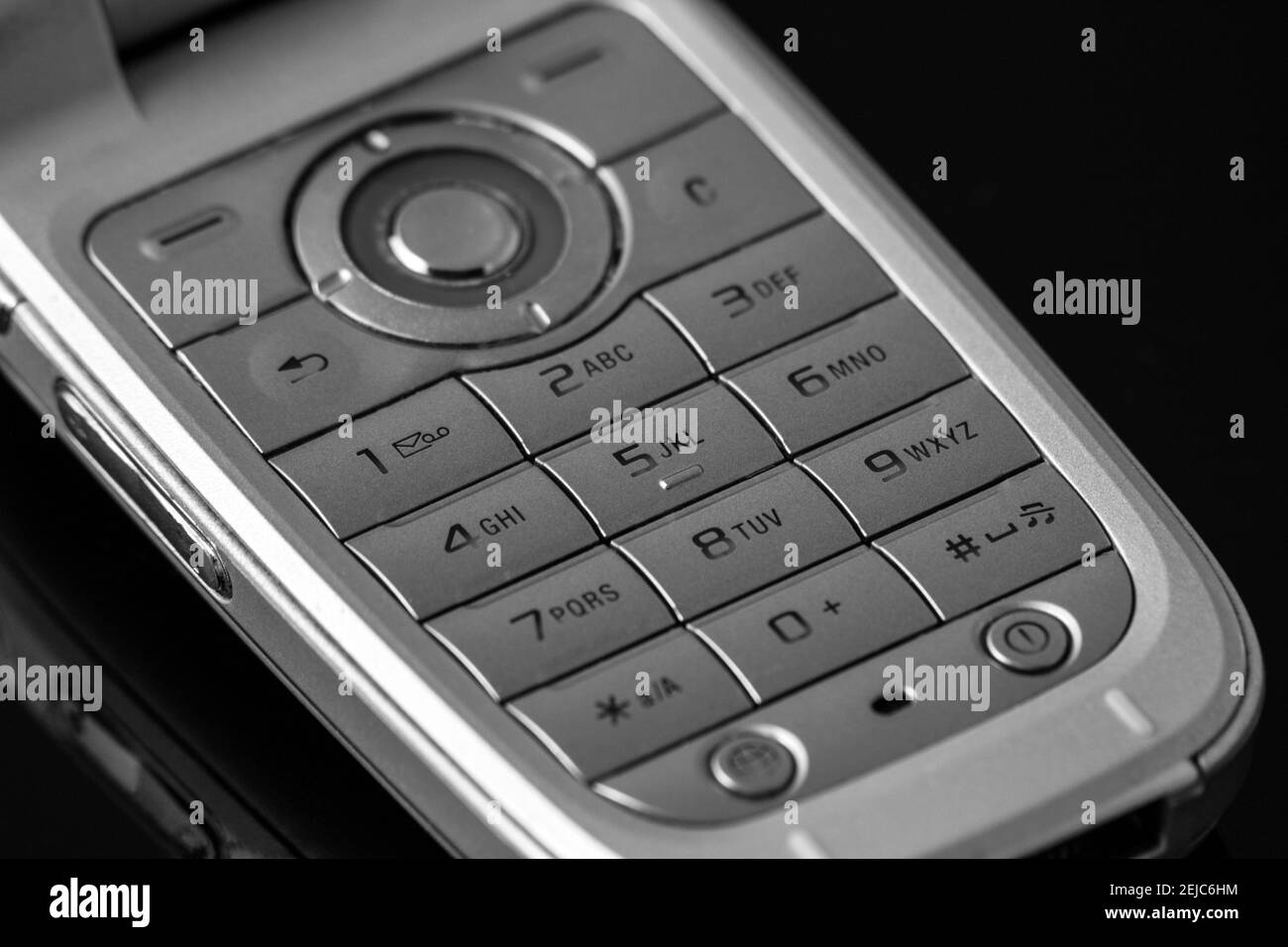 old cell phone numeric keyboard Stock Photo - Alamy