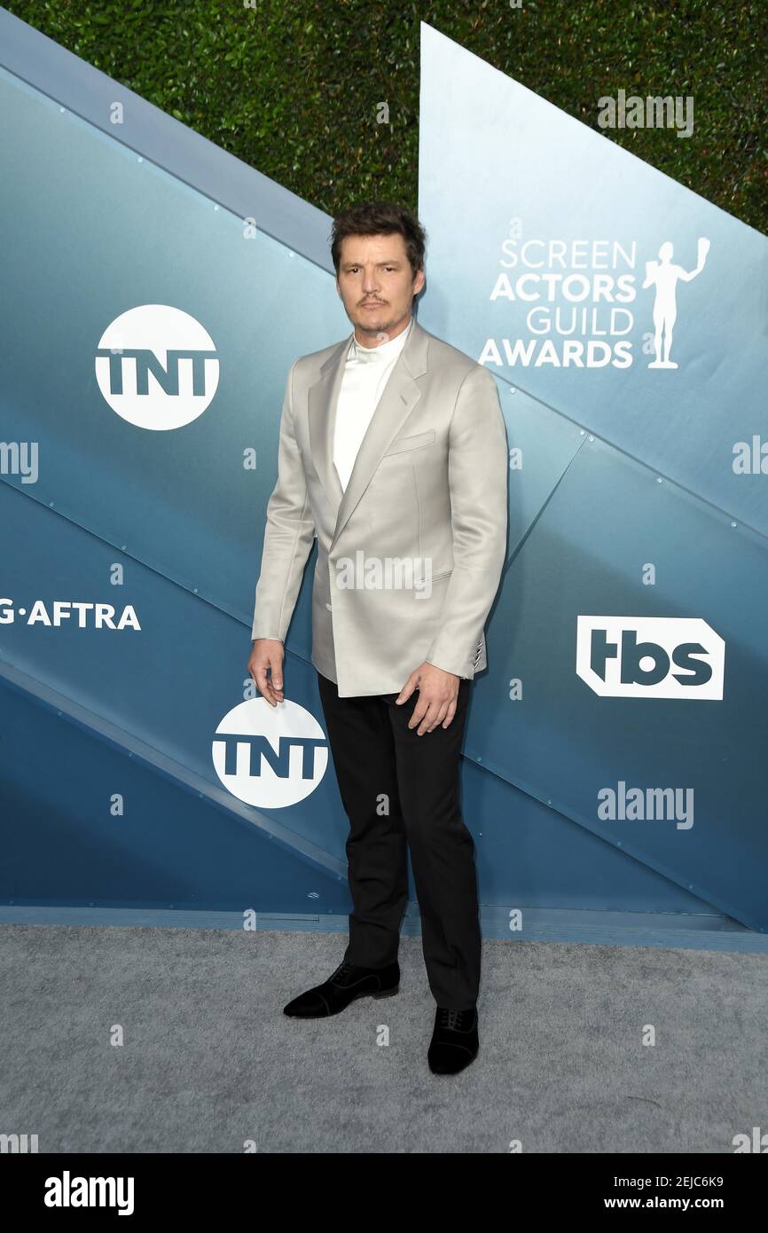 Pedro Pascal arrives for the 26th Annual Screen ActorsÂ Guild Awards at ...