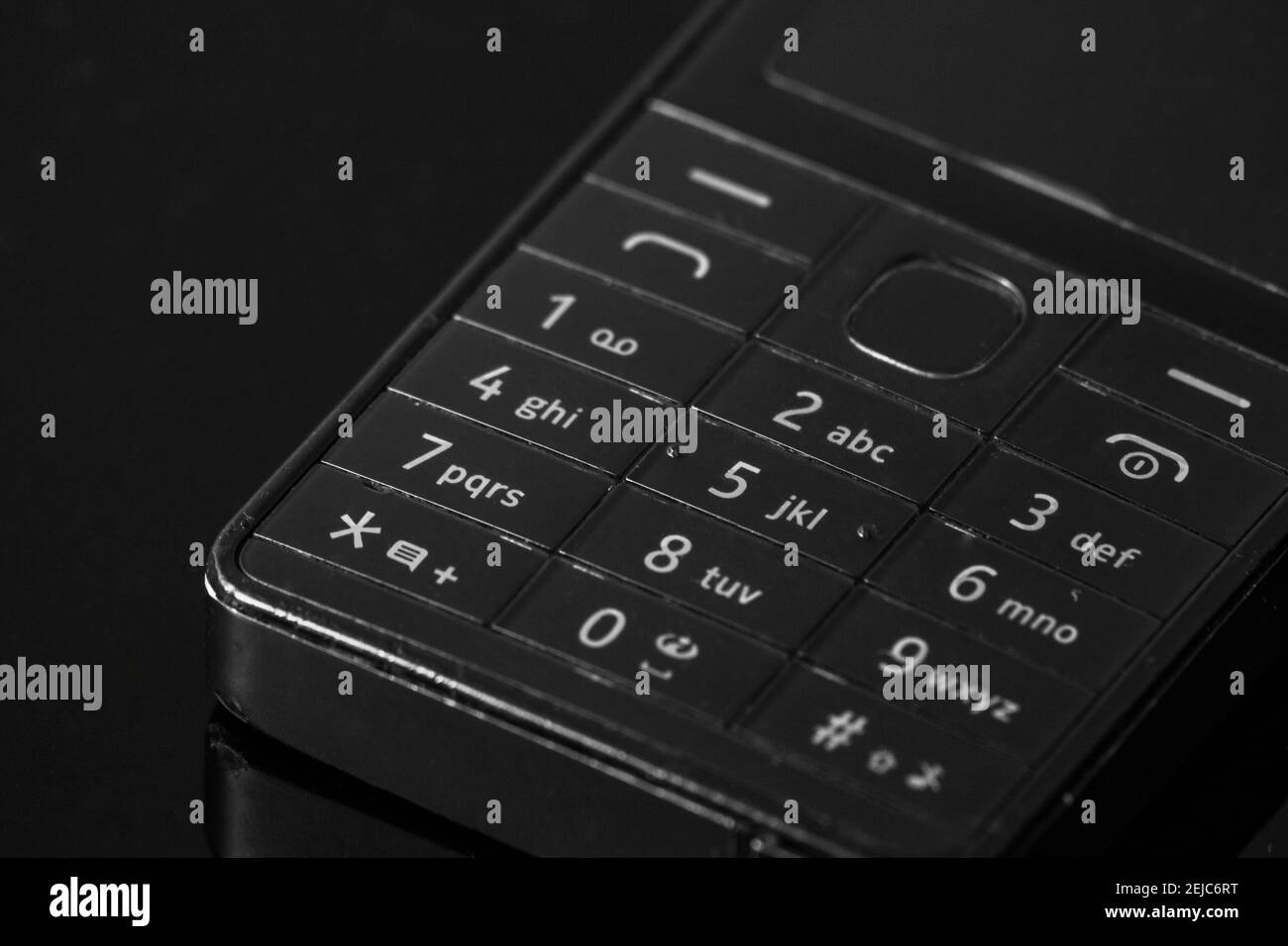 old cell phone numeric keyboard Stock Photo - Alamy