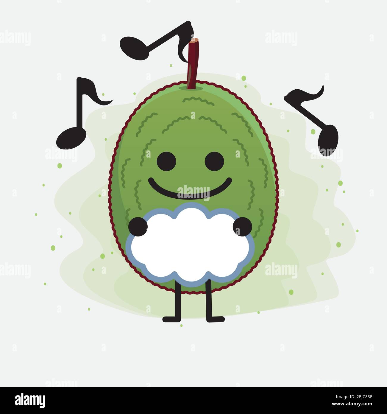 Jackfruit or nangka Stock Vector Images - Alamy