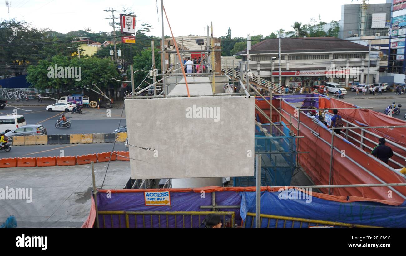 Construction sites in Quezon City, Philippine son Jan. 20, 2020 ...