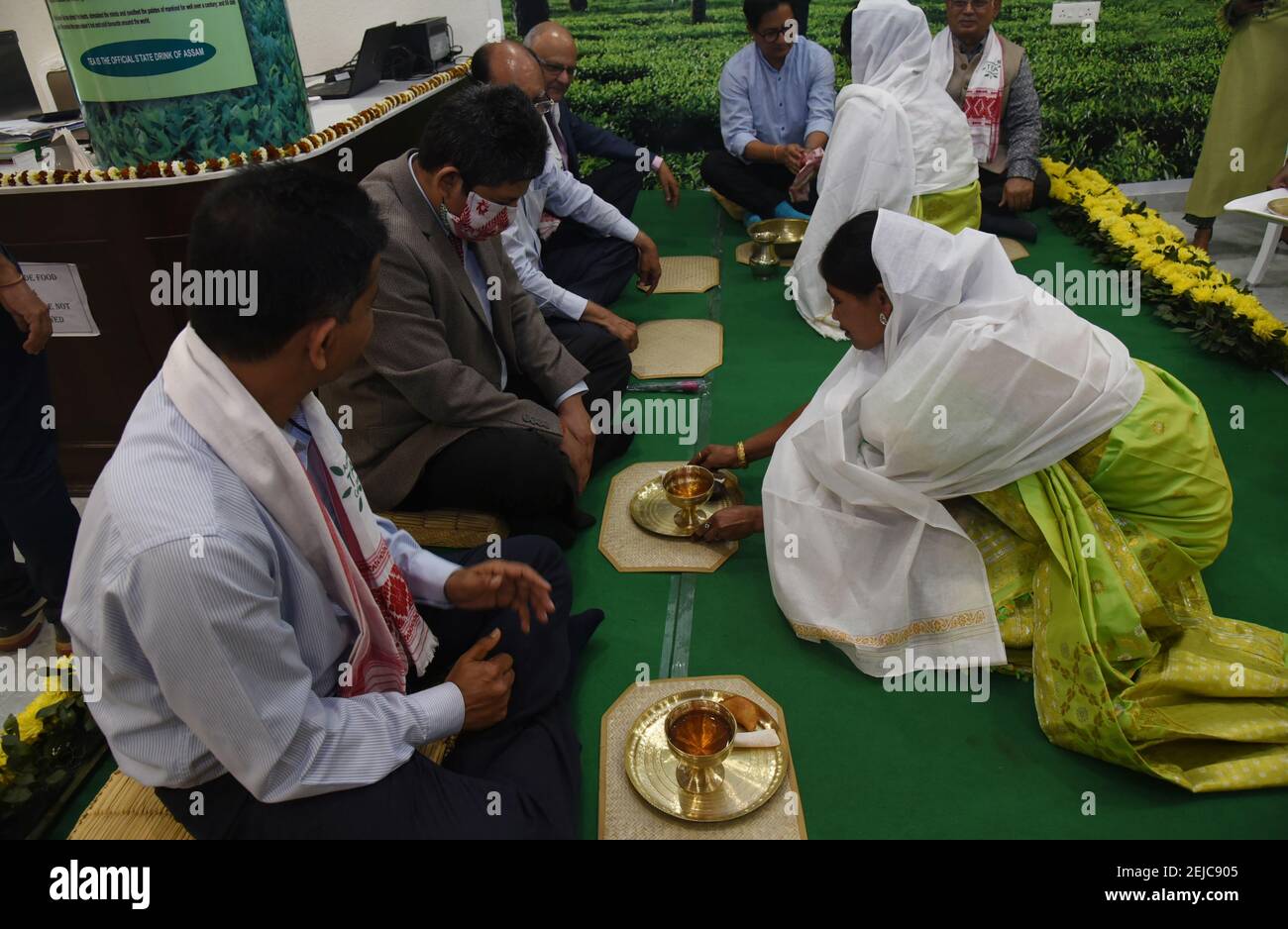 Offered tea hi-res stock photography and images - Alamy