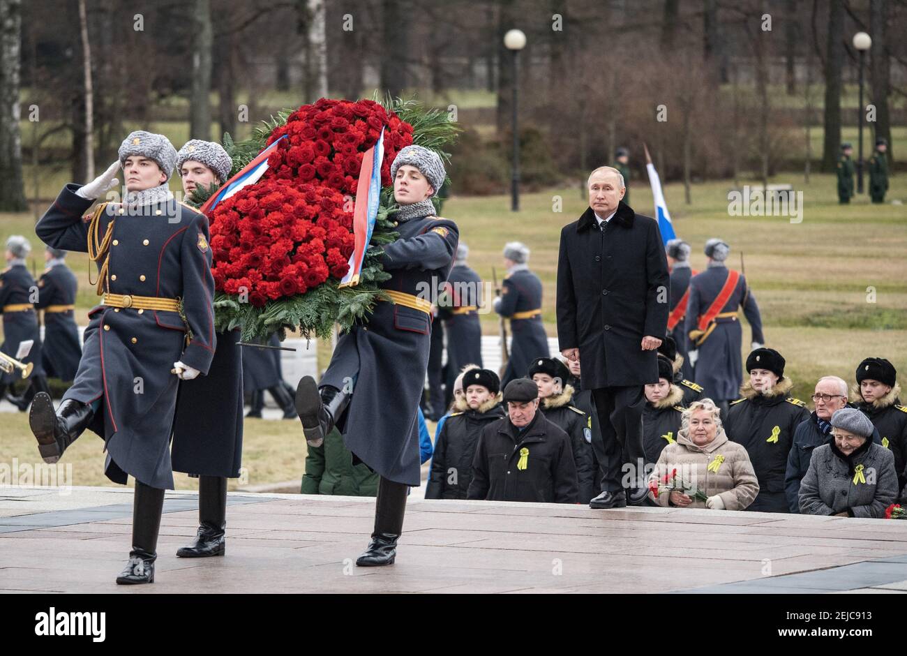 Russian President Vladimir Putin's working visit to Saint Petersburg ...