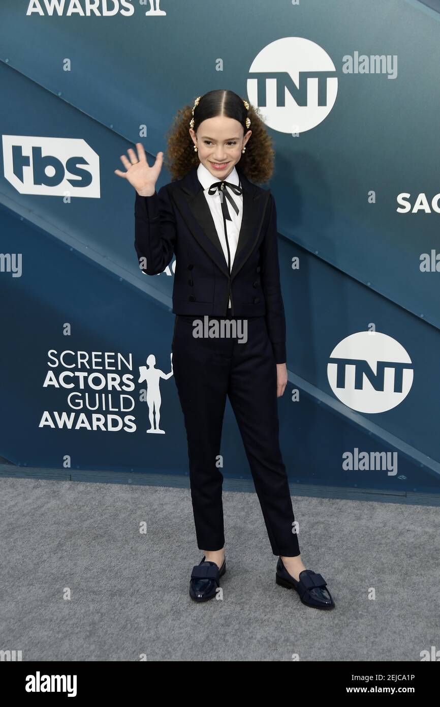 Chloe Coleman arrives for the 26th Annual Screen Actors' Guild Awards ...