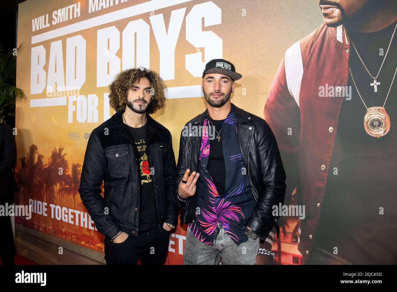 Adil El Arbi en Bilall Fallah during the Bad Boys For Life premiere in ...