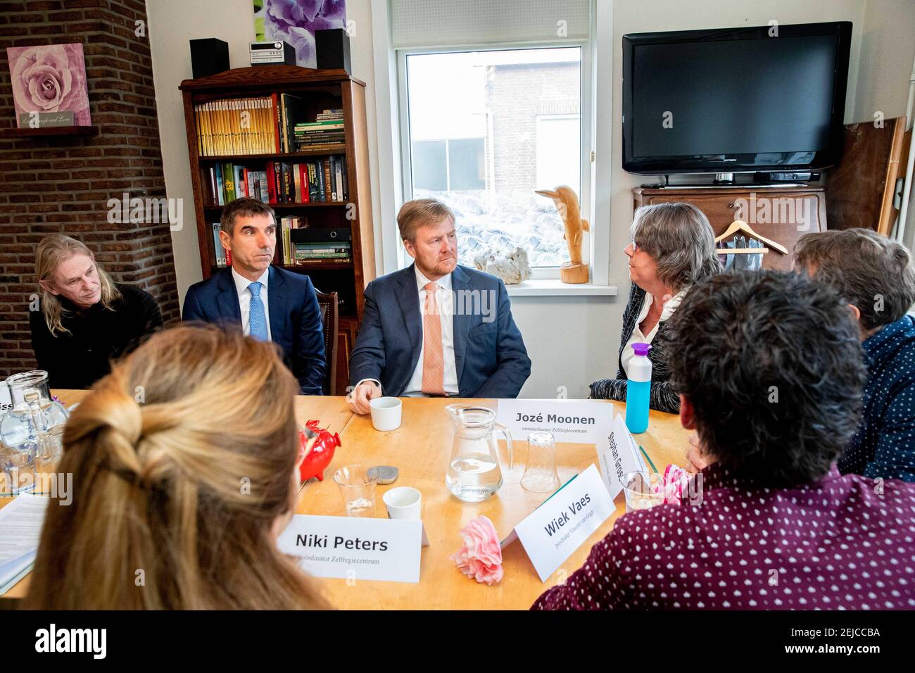 King Willem-Alexander of the Netherlands during a visit to ...