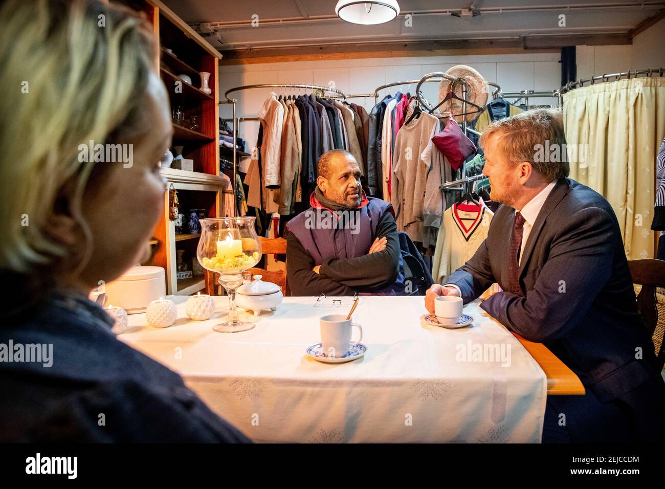 King Willem-Alexander of the Netherlands during a visit to ...