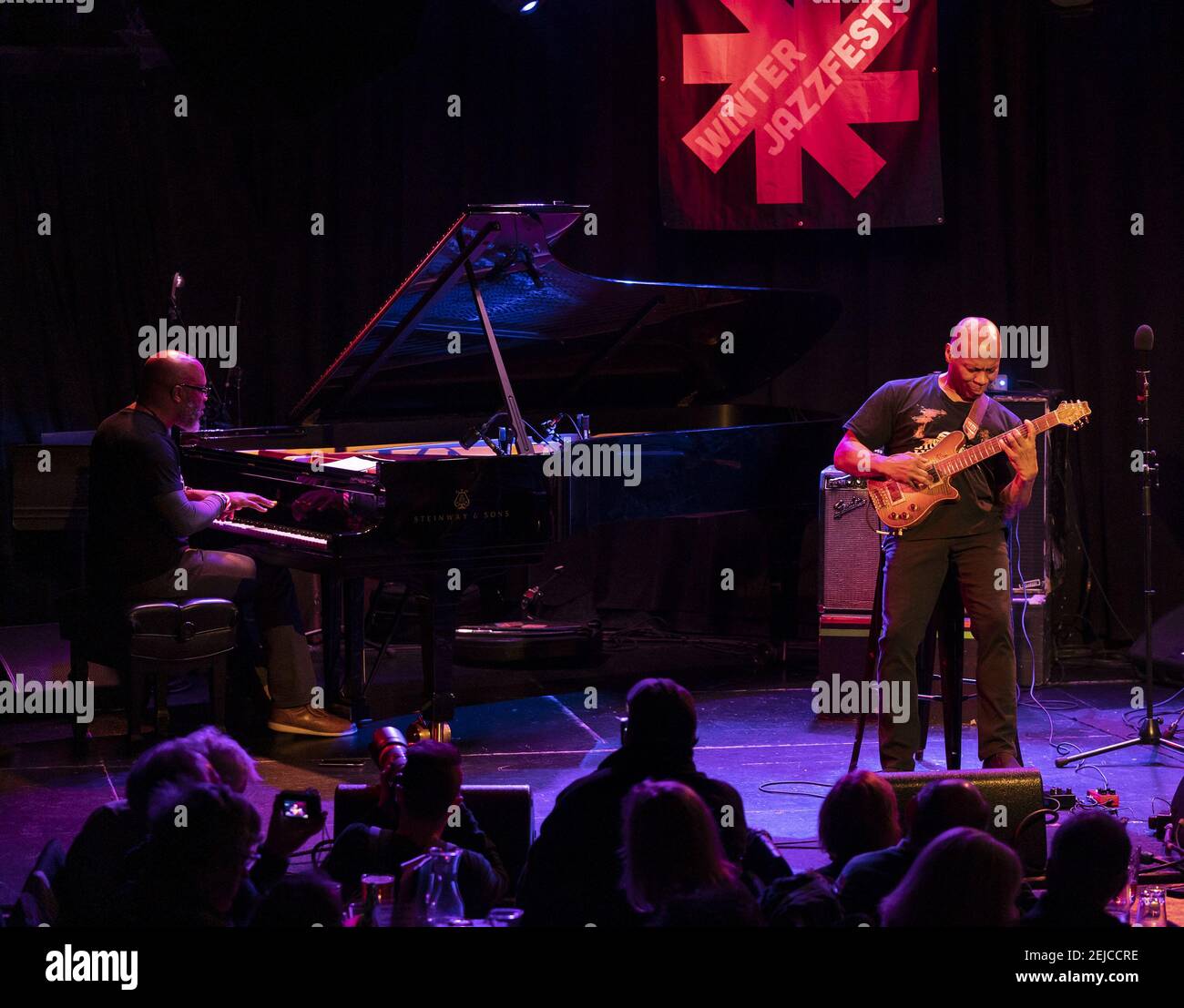 Eubanks Evans Experience performs during Winter Jazz Festival at (le ...