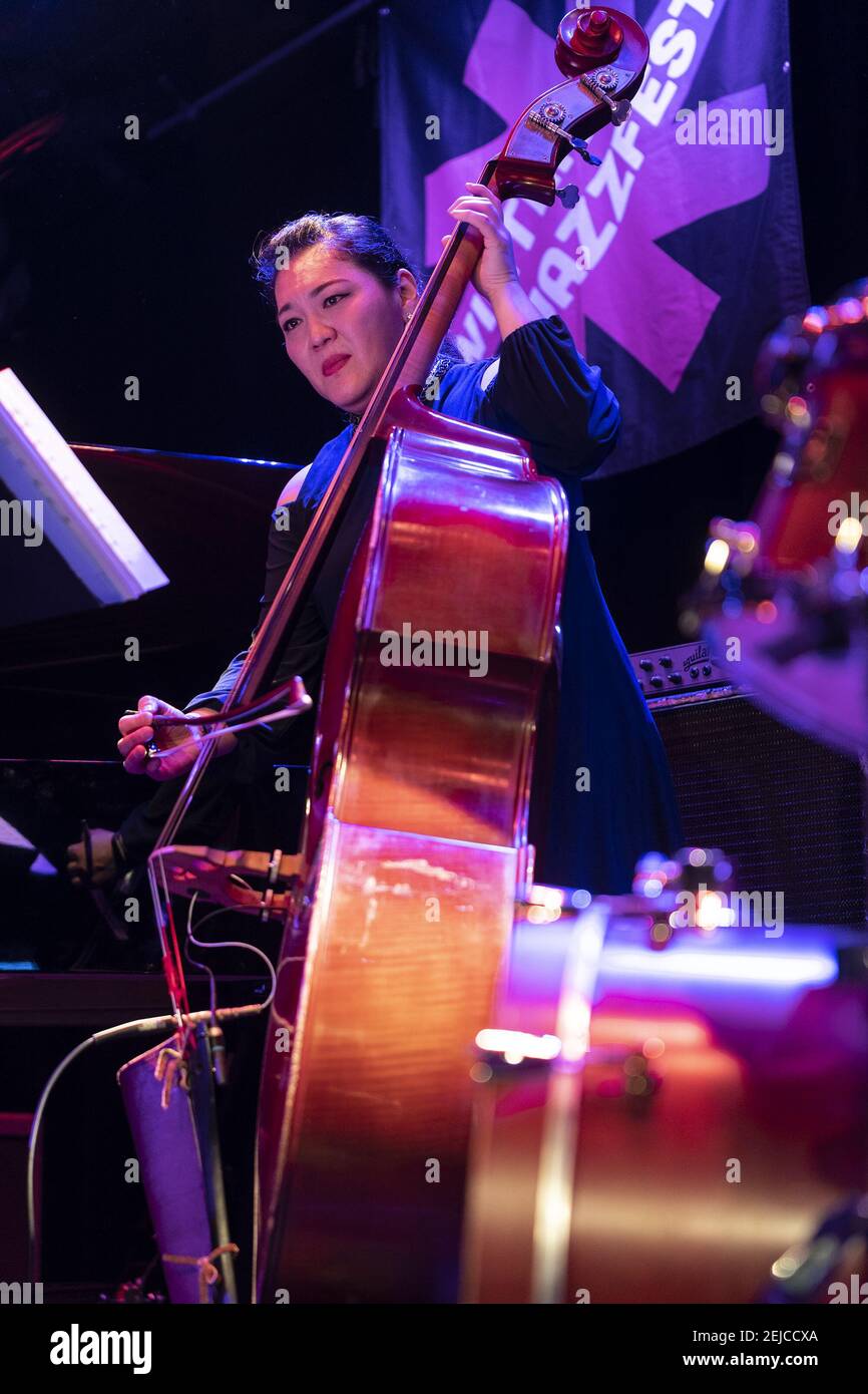 Noriko Ueda performs with Artemis band during Winter Jazz Festival at ...