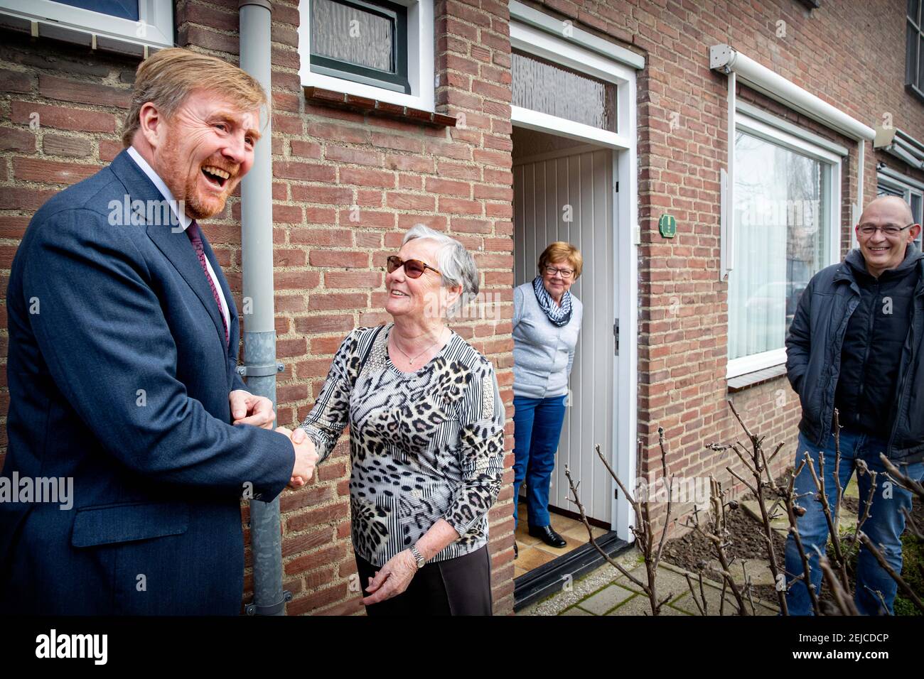 King Willem-Alexander of the Netherlands during a visit to ...