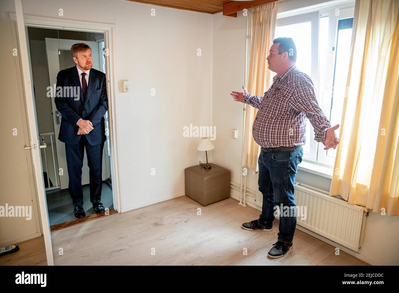 King Willem-Alexander of the Netherlands during a visit to ...