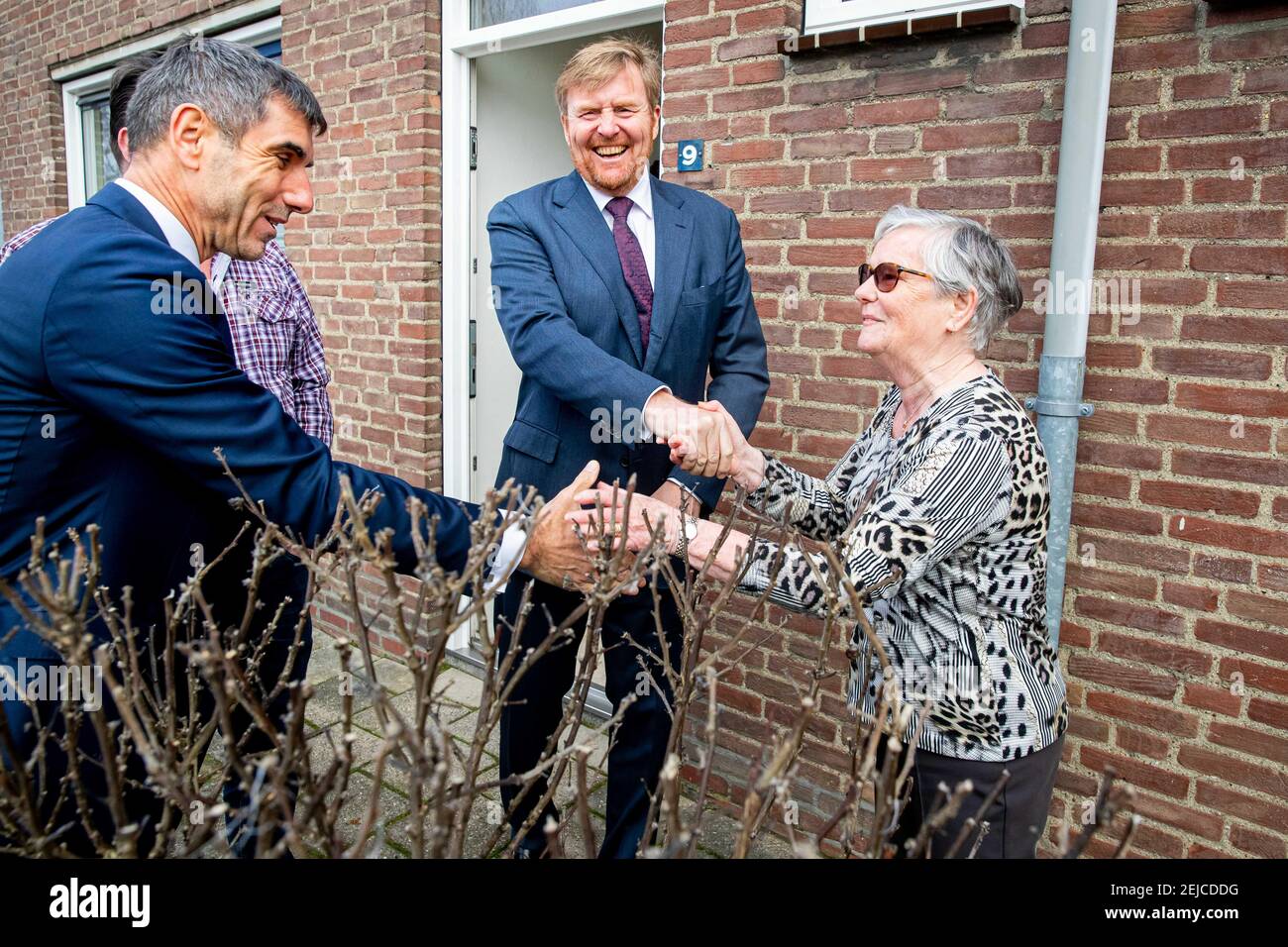 King Willem-Alexander of the Netherlands during a visit to ...