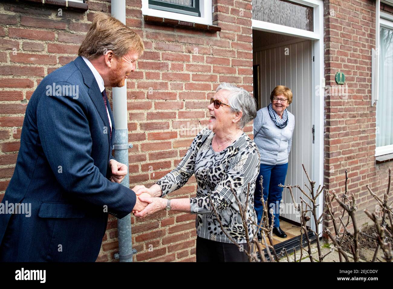 King Willem-Alexander of the Netherlands during a visit to ...