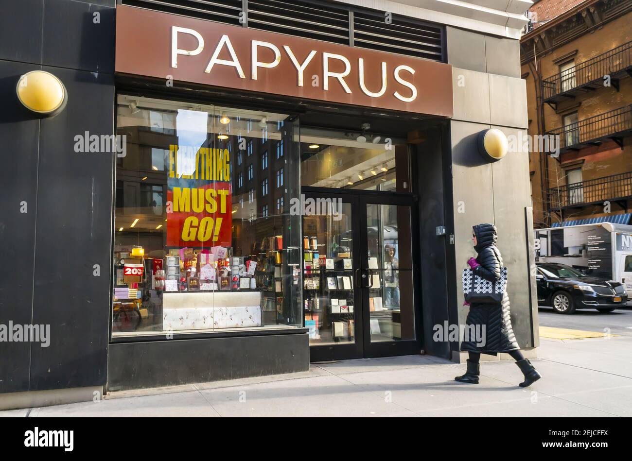 A Papyrus store in the Chelsea neighborhood of New York on Tuesday ...