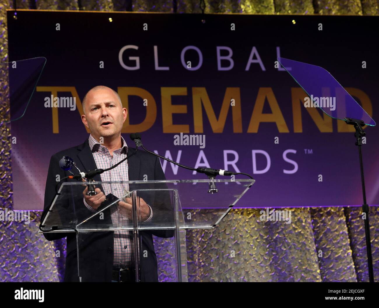 MIAMI BEACH, FLORIDA - JANUARY 21: Barry Poznick on stage at the 2nd ...