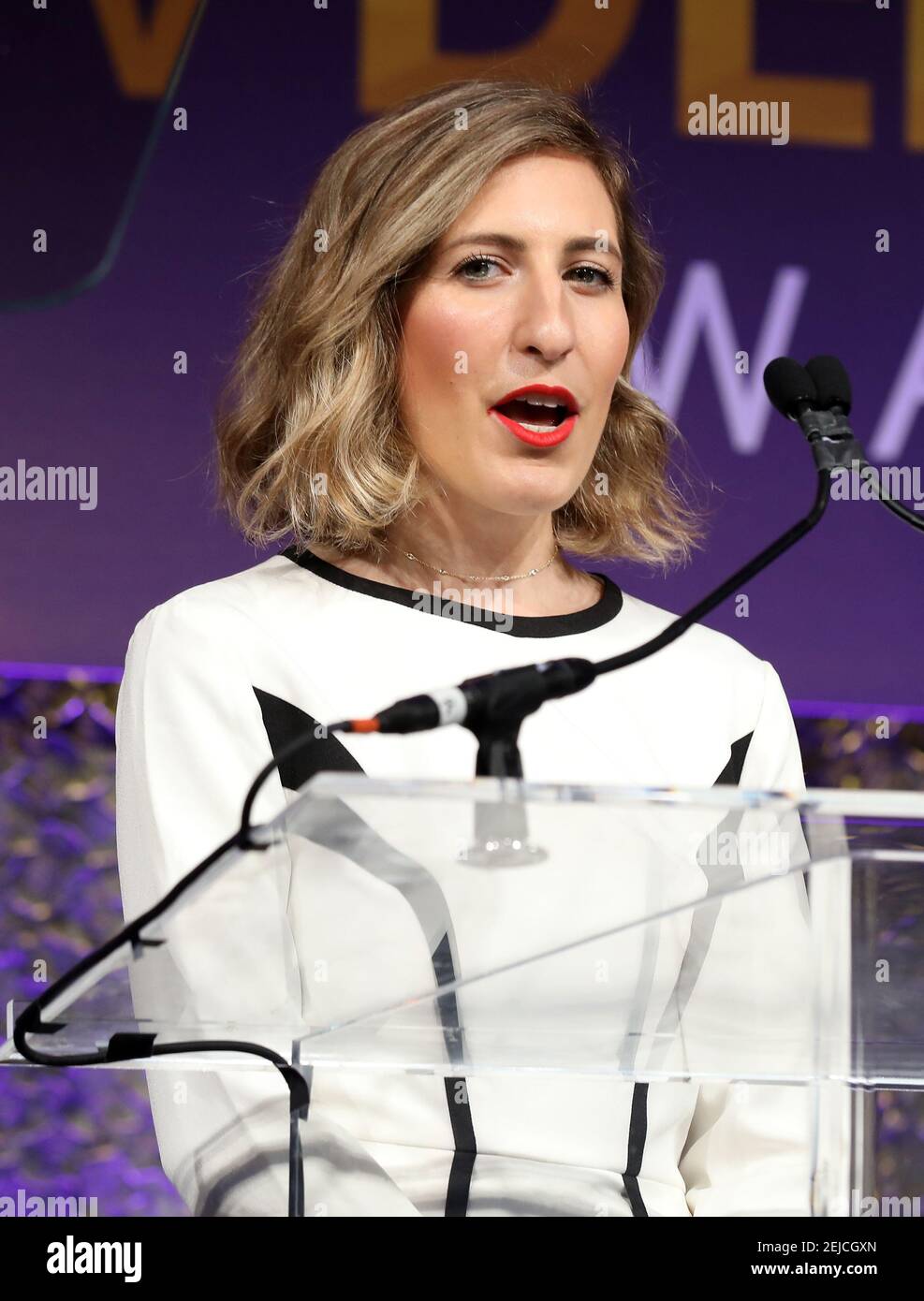 MIAMI BEACH, FLORIDA - JANUARY 21: Rebekah Zabarsky on stage at the 2nd ...