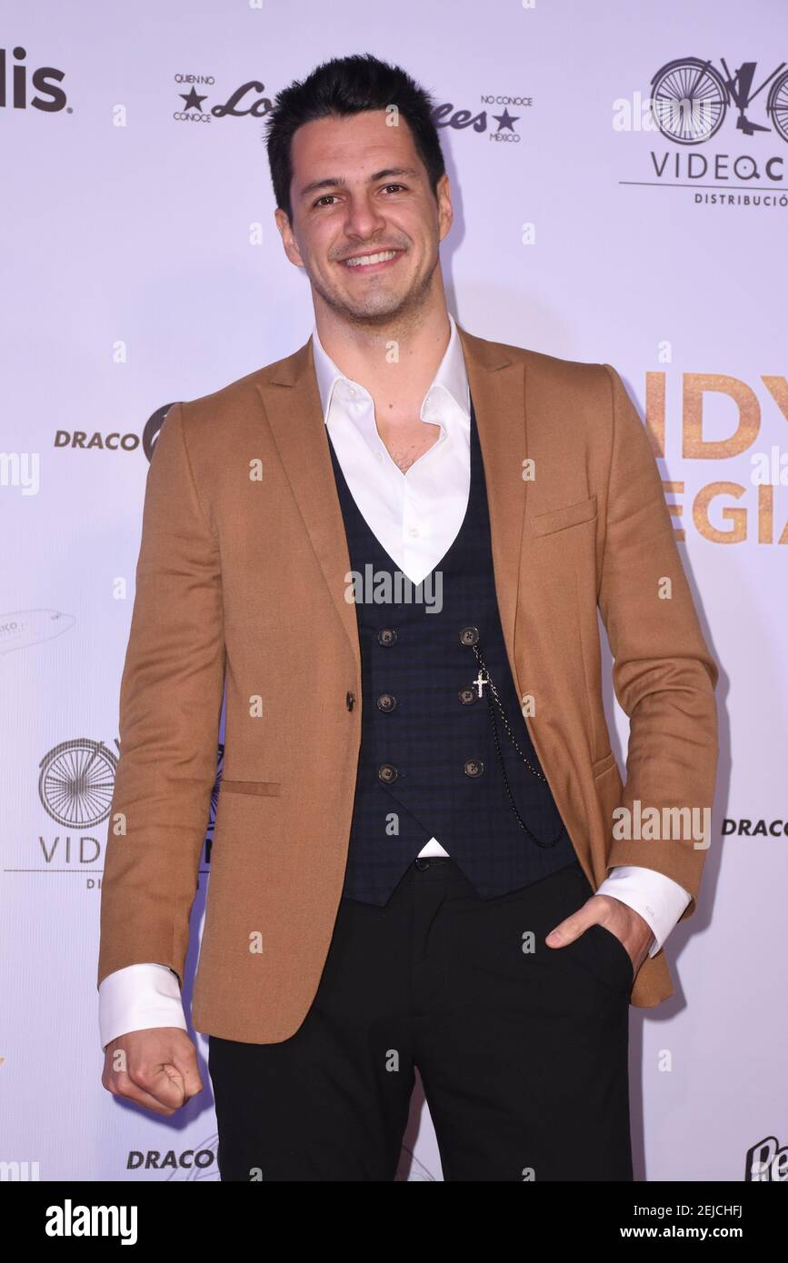 MEXICO CITY, MEXICO - JANUARY 21: Carlos Gatica poses for photos during ...