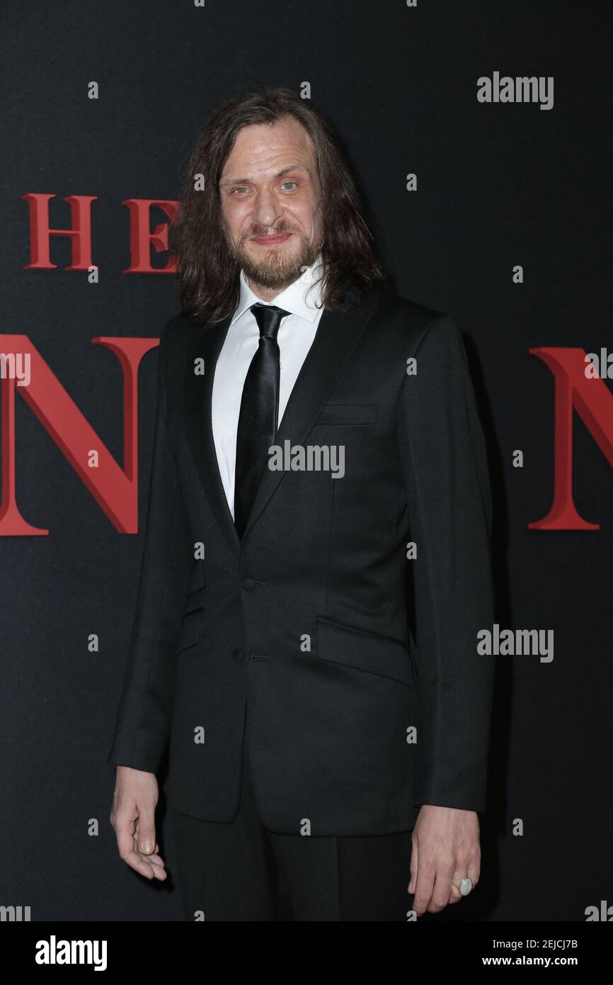 Niall Greig Fulton walking the red carpet at the Premiere of Universal ...