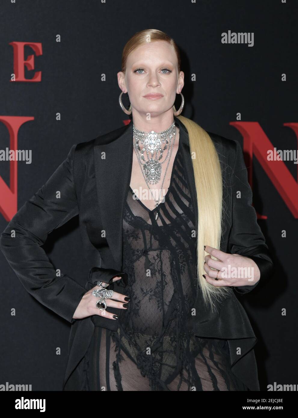 Denna Thomsen walking the red carpet at the Premiere of Universal ...