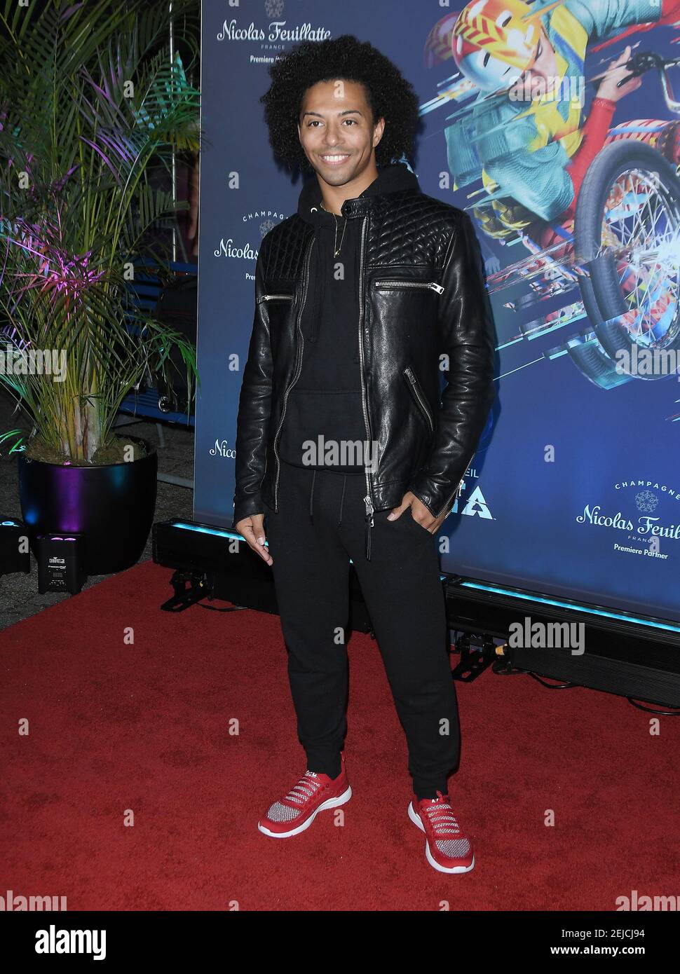 Shangela aka Darius Jeremy Pierce arrives at the Cirque Du Soleil VOLTA ...