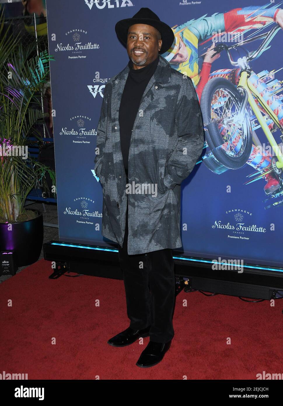 Sir Brodie arrives at the Cirque Du Soleil VOLTA Los Angeles Premiere ...