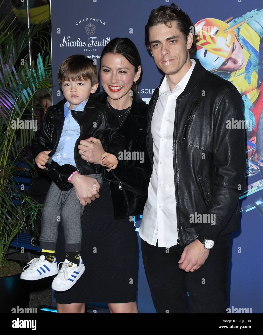 Sebastian Cole and Family at the Cirque Du Soleil VOLTA Los Angeles ...