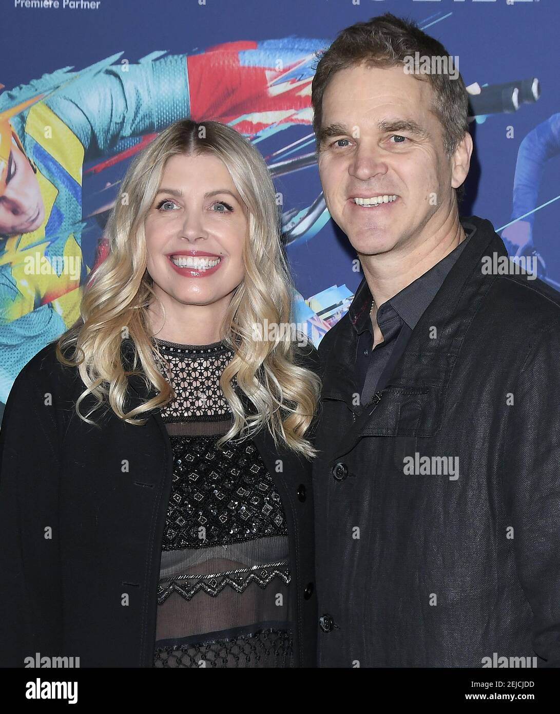 Luc Robitaille And Wife at the Cirque Du Soleil VOLTA Los Angeles ...