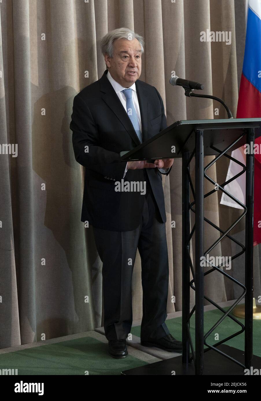 Secretary-General Antonio Guterres speaks at Opening of exhibition ...