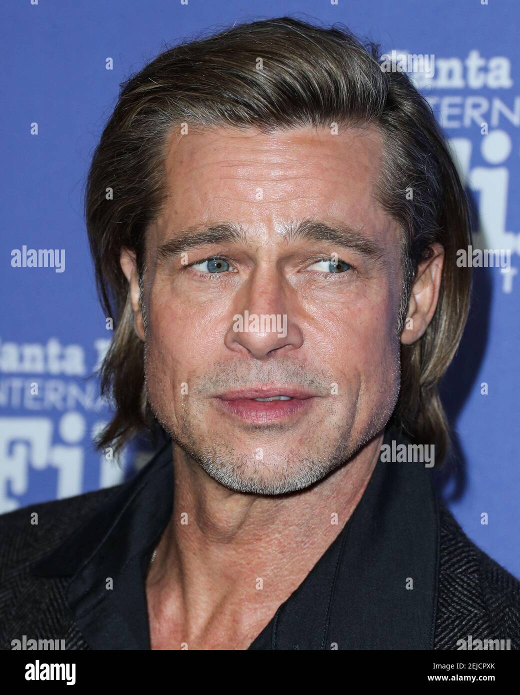 SANTA BARBARA, CALIFORNIA, USA - JANUARY 22: Actor Brad Pitt arrives at ...