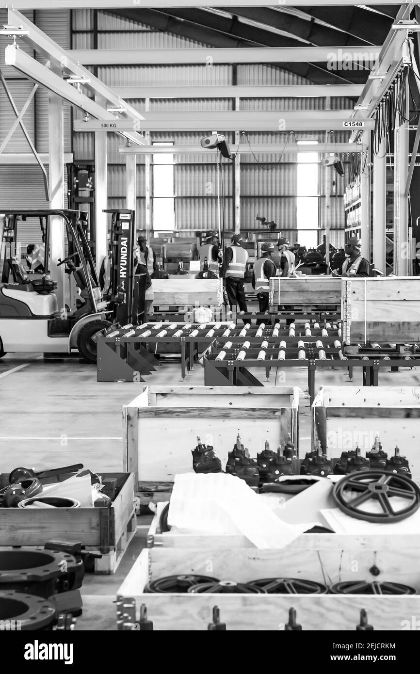 JOHANNESBURG, SOUTH AFRICA - Feb 20, 2021: Johannesburg, South Africa ...